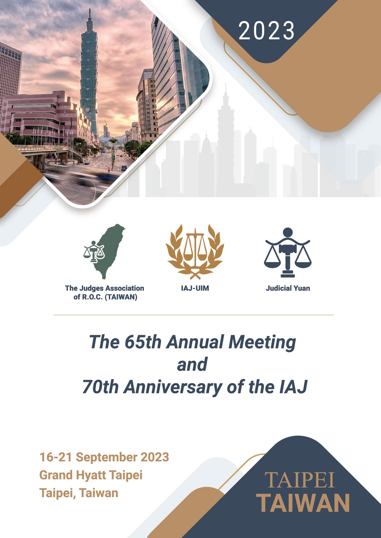 The 65th Annual Meeting and 70th Anniversary of the IAJ | 艾力得國際會議顧問 ...